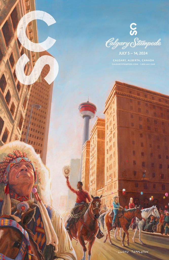 2024 Calgary Stampede Poster Revealed - Wîchîspa Skadabi Odâginabi ...