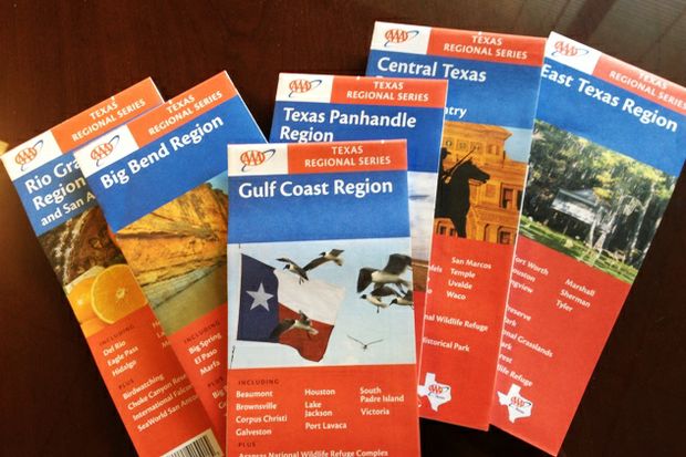 Photo | Texas maps | AAA East Central