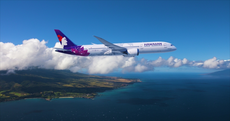 Hawaiian Airlines Unveils Boeing 787 Dreamliner Cabin Design ...