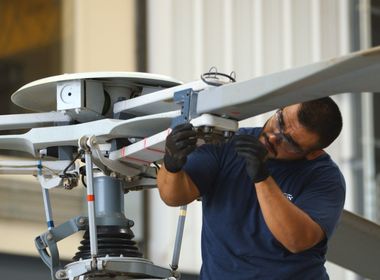 Heavy-Duty Helicopter Helps Maintain Electric Grid | Energized by Edison