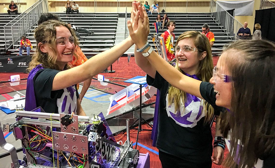 All-Girls Team Inspires at Robotics Competition | Energized by Edison