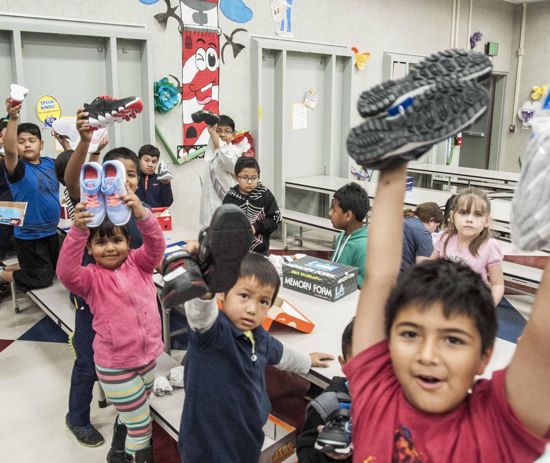 New Shoes Delivered for Kids in Need | Energized by Edison