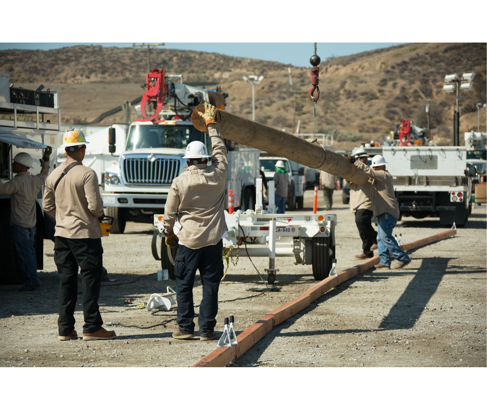 SCE Crews Begin Restoration Efforts in Sand Fire Ravaged Areas ...