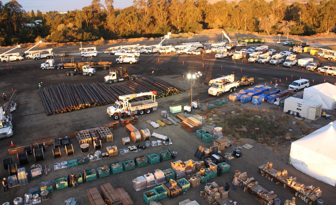 SCE Conducts Damage Assessments as SoCal Wildfires Continue to Burn ...