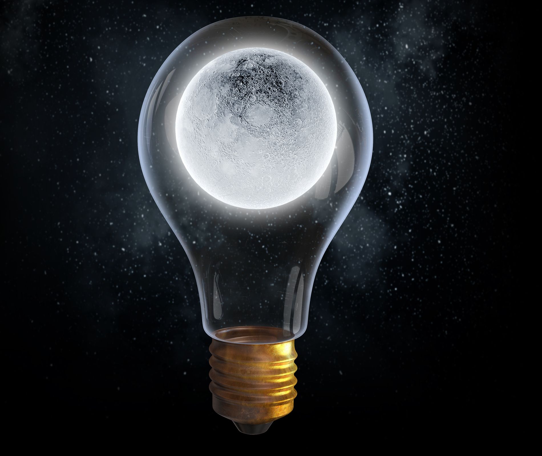 What if the Moon Turned On with a Light Switch on Earth? | Energized by ...