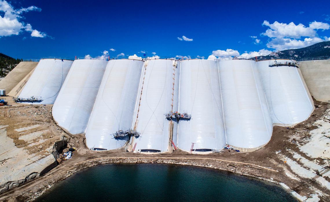 Florence Lake Dam Liner Project Nears Completion | Energized by Edison