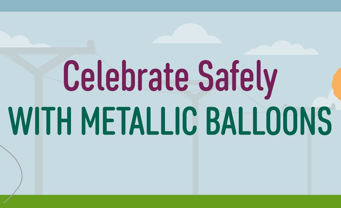 Celebrate Safely With Weighted Metallic Balloons | Energized by Edison