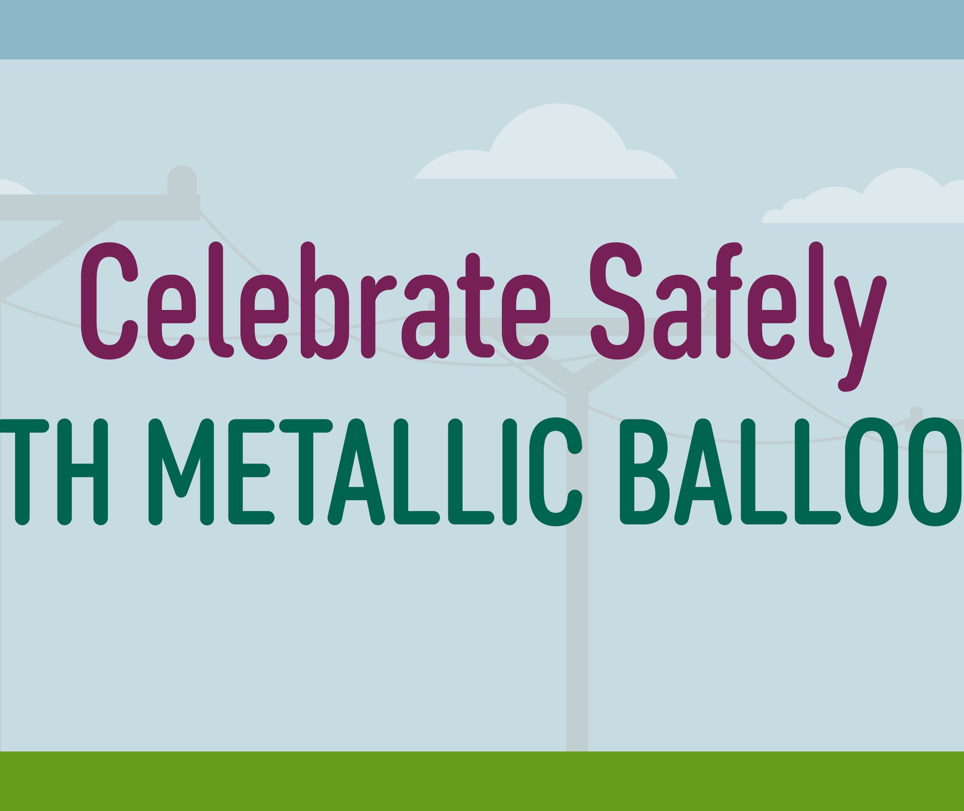 Celebrate Safely With Weighted Metallic Balloons | Energized by Edison