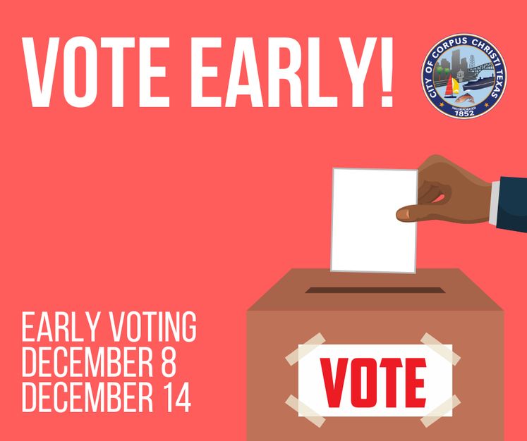 Early & Election Day Voting Locations, Dates & Times | City of Corpus ...