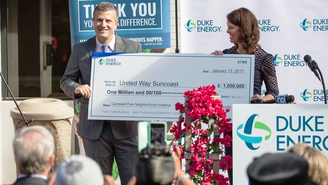 Duke Energy Florida invests $1 million in St. Petersburg’s Campbell ...