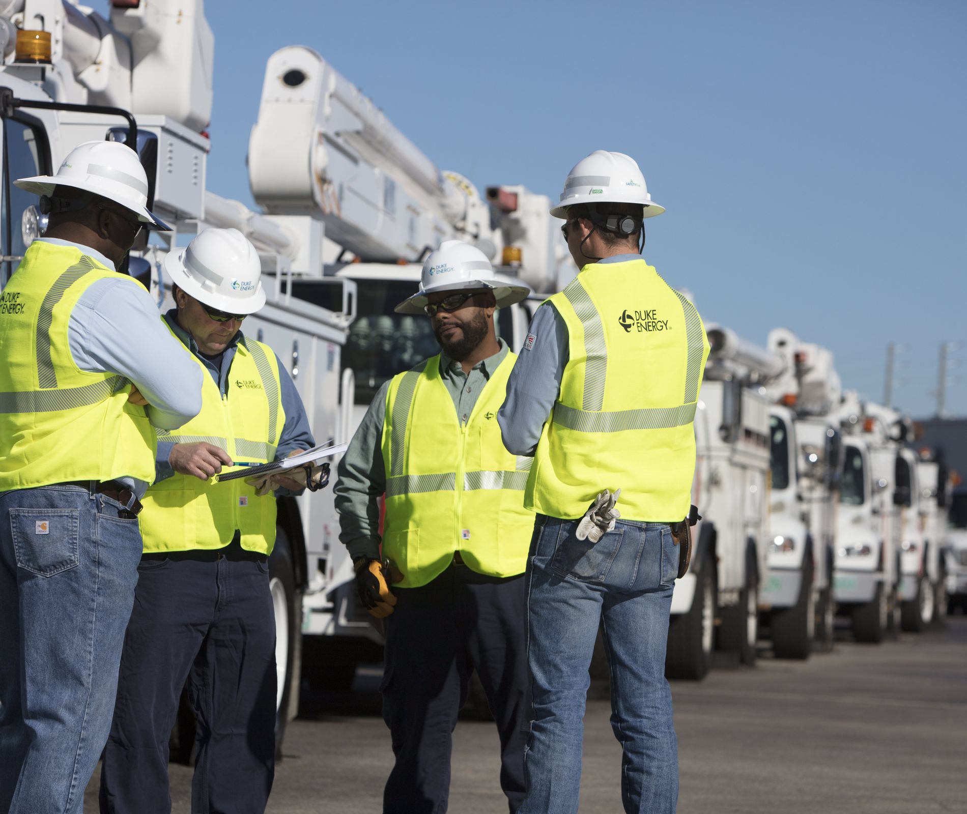 Duke Energy deploys line workers and support personnel from Ohio and ...
