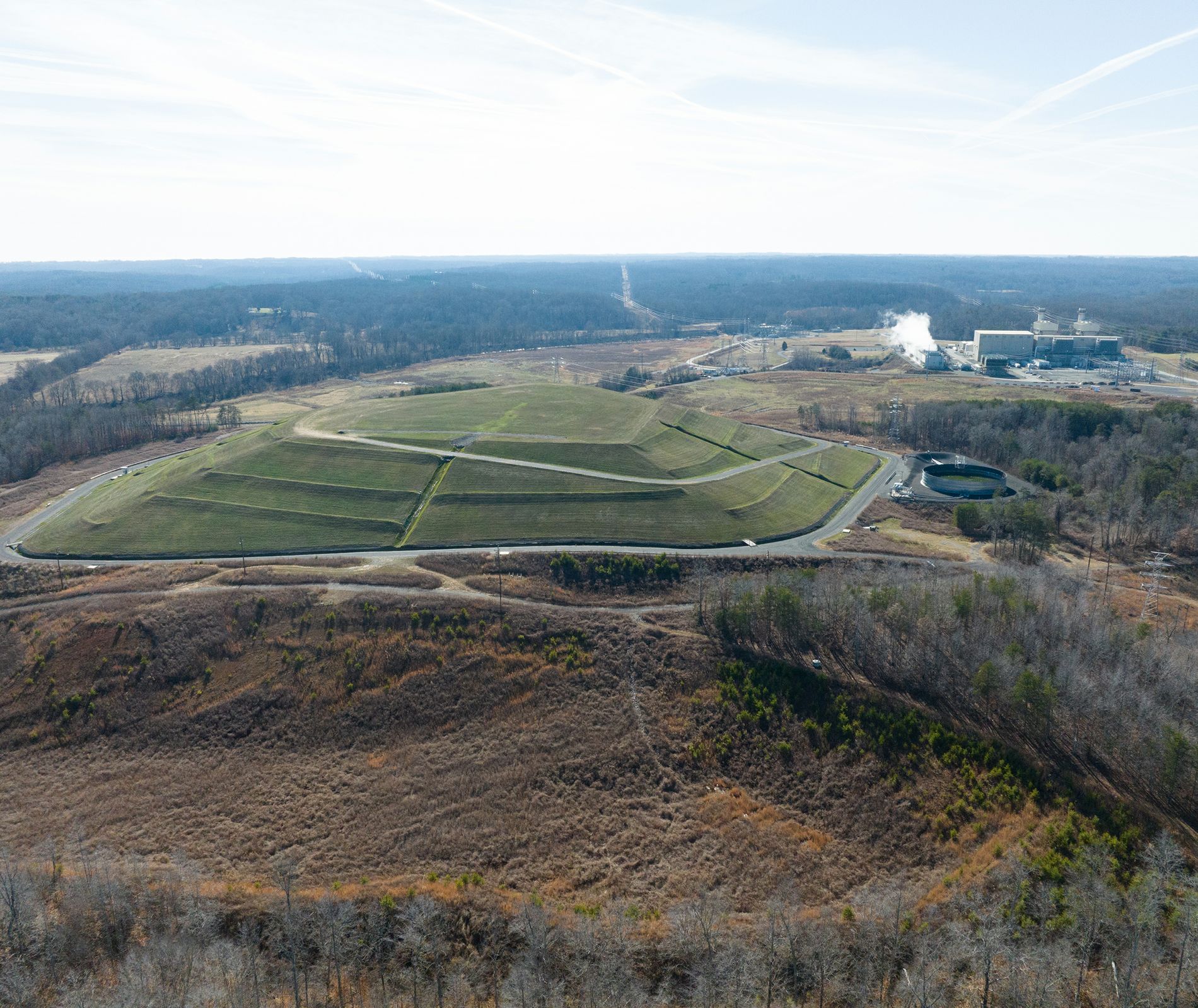 Photo | Dan River Double Lined Ash Landfill | Duke Energy | News Center