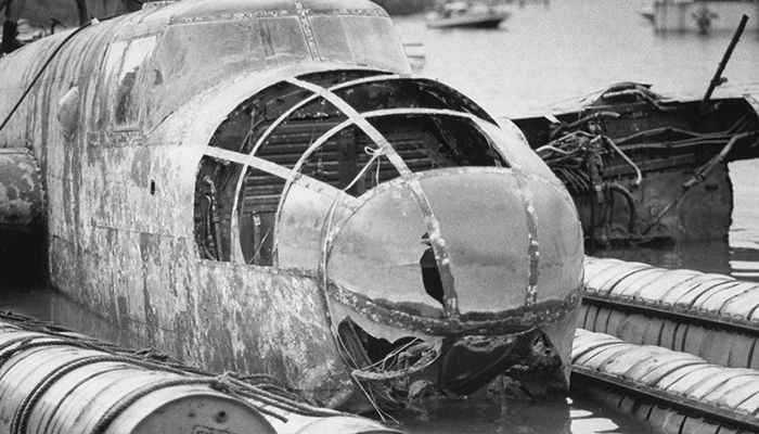 WWII B-25 raised from the depths in South Carolina | Duke Energy ...