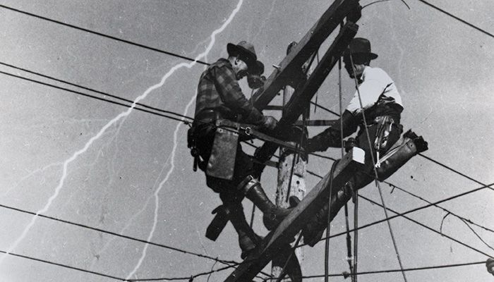 Linemen through the decades | Duke Energy | illumination