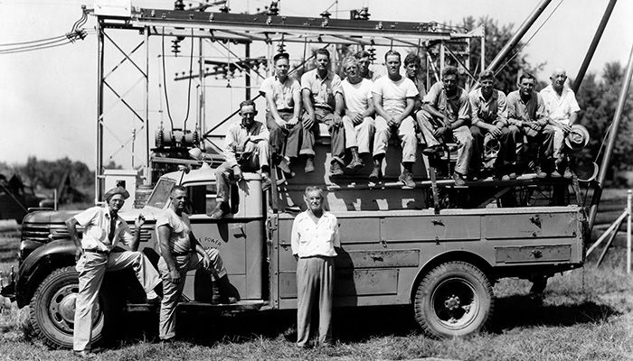 Linemen through the decades | Duke Energy | illumination