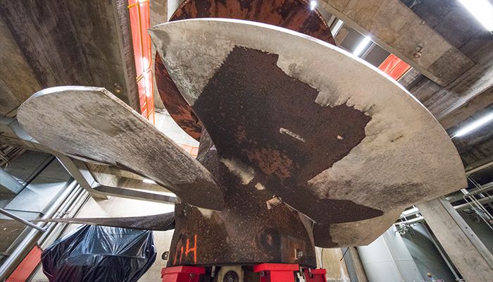 A rare look inside Cowans Ford dam | Duke Energy | illumination