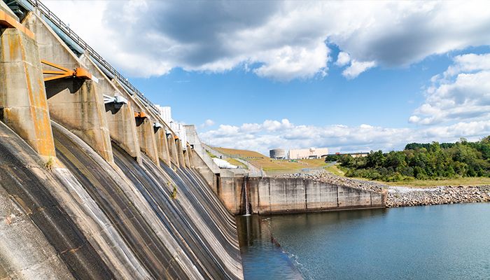 A rare look inside Cowans Ford dam | Duke Energy | illumination