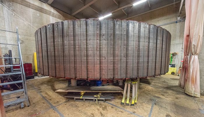 A rare look inside Cowans Ford dam | Duke Energy | illumination