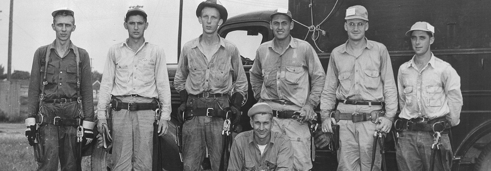 Retro photos: The first lineworkers | Duke Energy | illumination