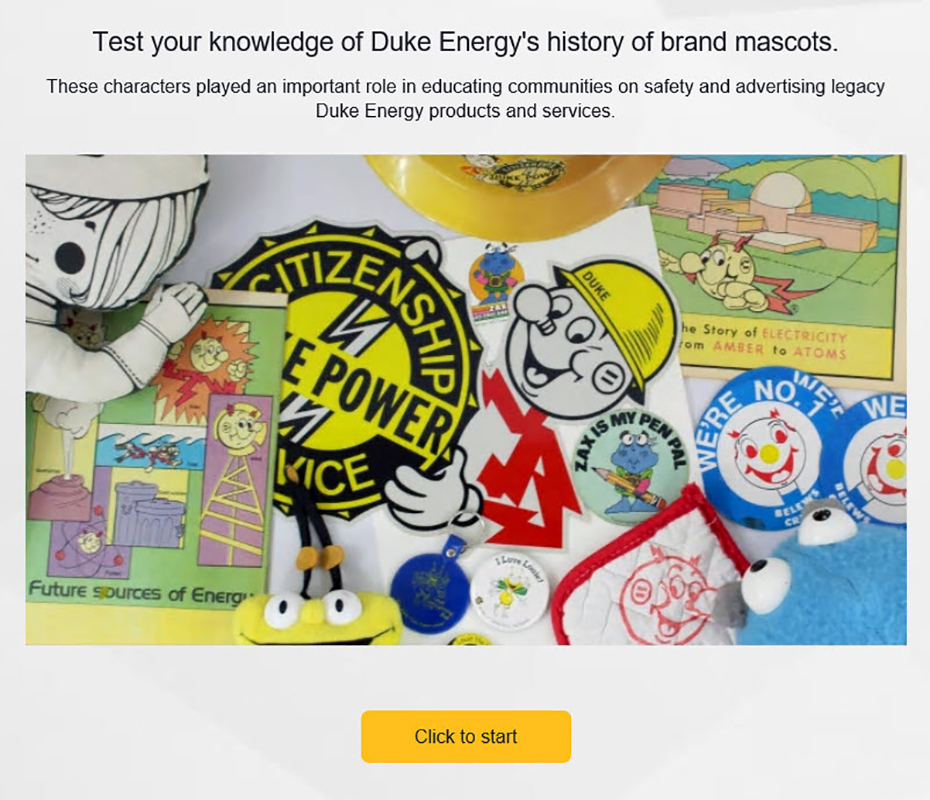 Duke Energy mascots quiz | Duke Energy | illumination