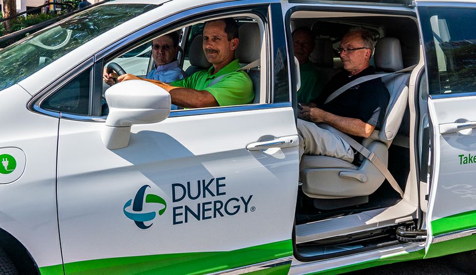 How an EV vanpool saves on gas