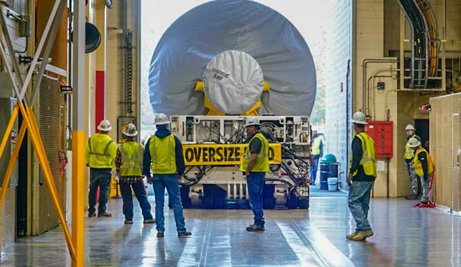 Giant turbines make the move to Catawba Nuclear Station | Duke Energy ...