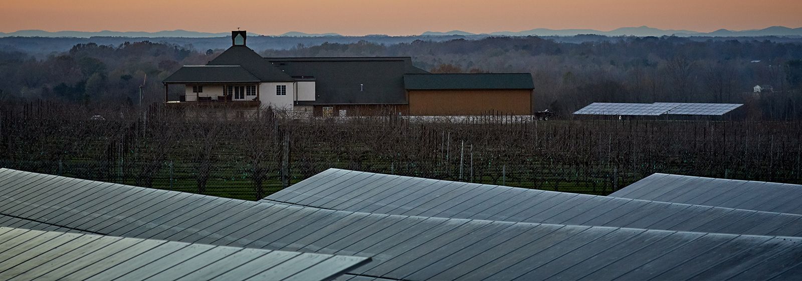 Winery harvests sun energy for grapes, solar panels | Duke Energy ...