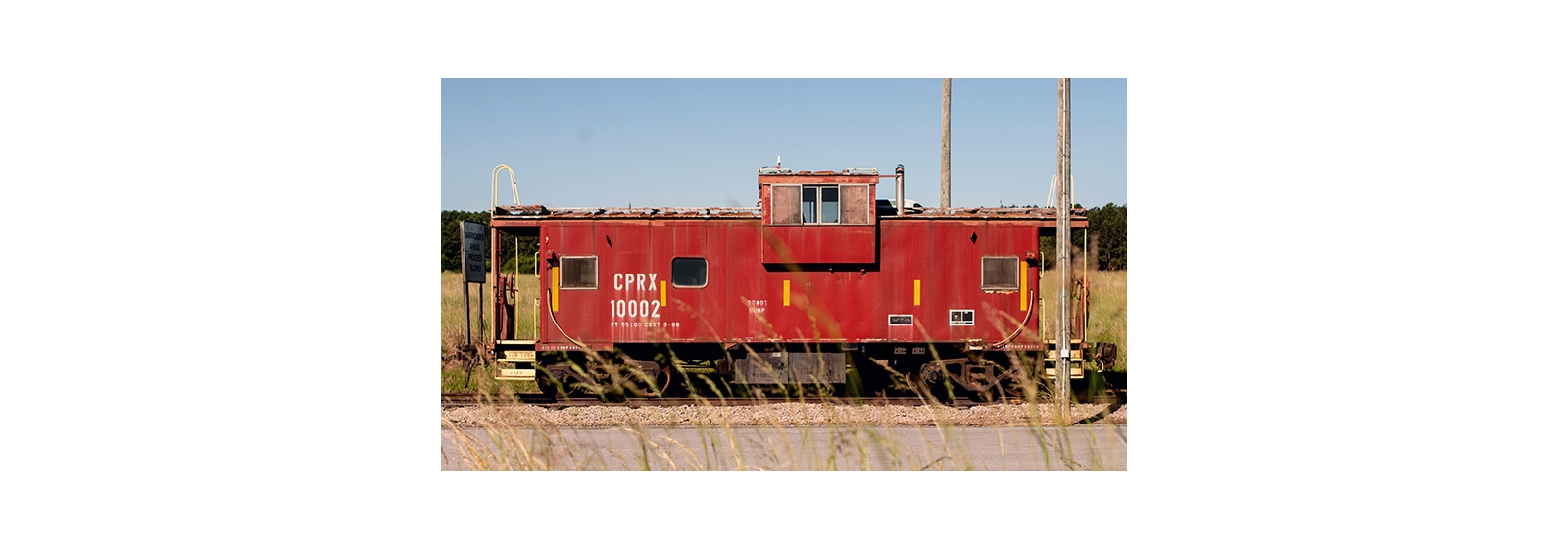 Photo | 2022-0518-railcar-41-caboose | Duke Energy | illumination