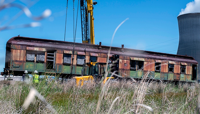 How 10 antique railcars made their way to museum | Duke Energy ...