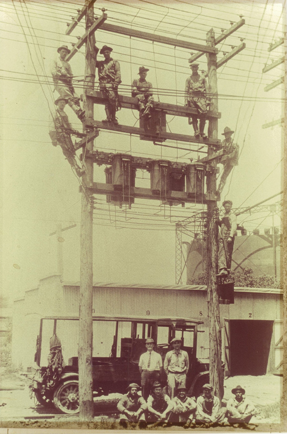 Retro photos: Lineworkers brighten our communities | Duke Energy ...