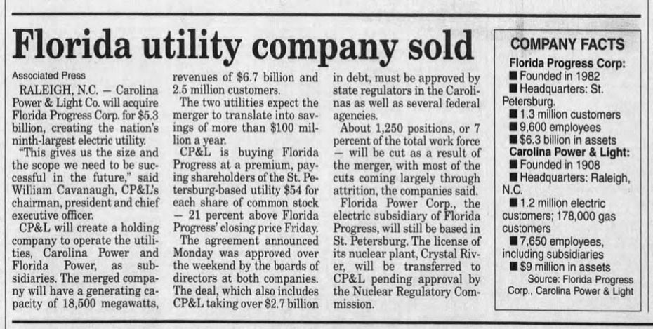 125 years strong: Celebrating our commitment to Florida | Duke Energy ...