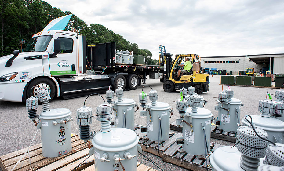 Duke Energy electrifies its first supply chain logistics route | Duke ...