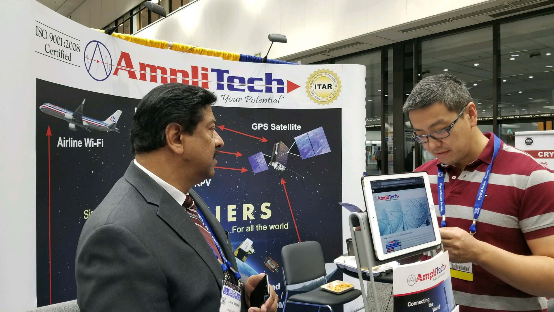 NewMediaWire | AmpliTech Exhibits at International Physicists Meeting