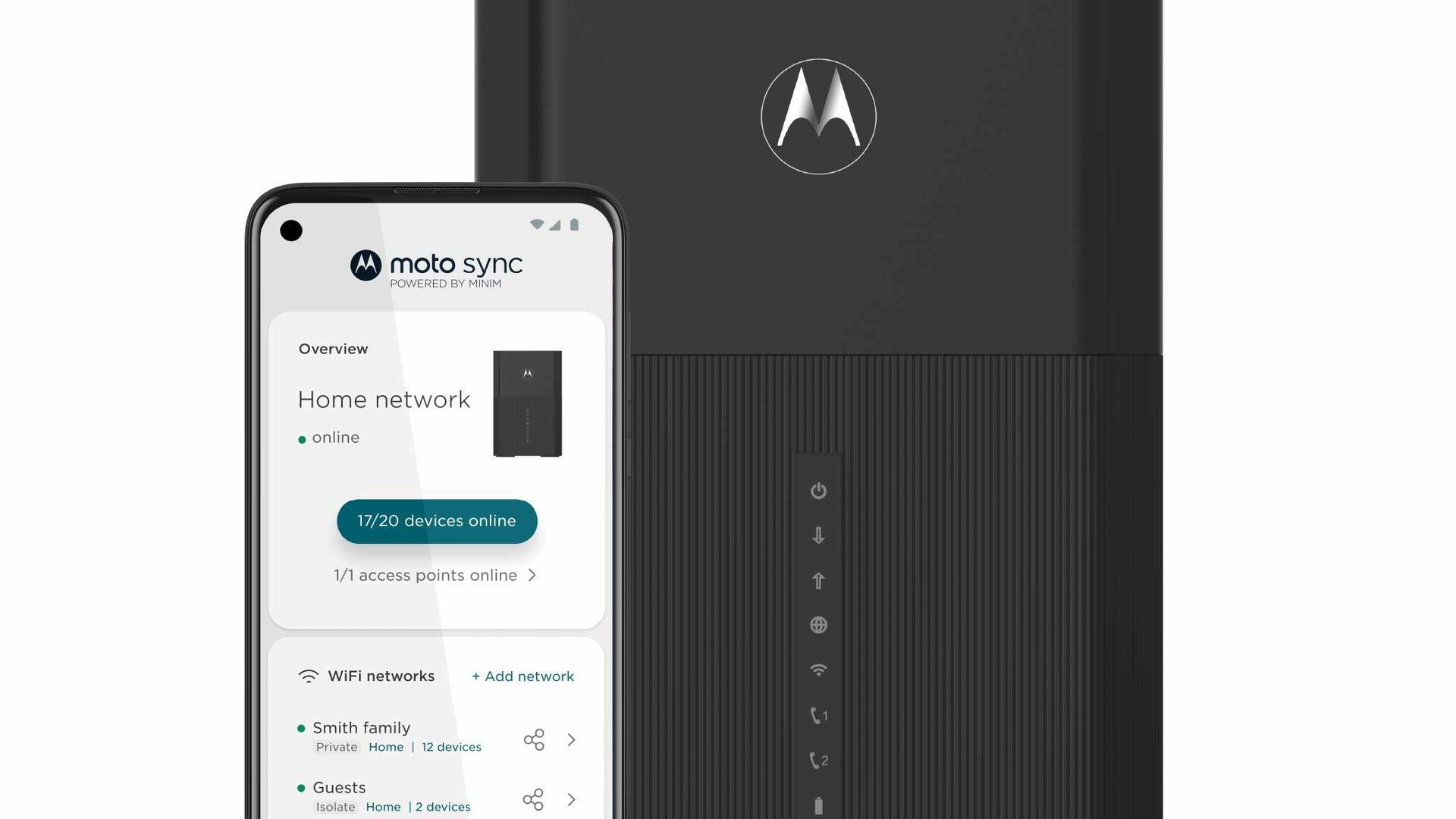 NewMediaWire | First of Its Kind, Smart Motorola WiFi 6 Modem/Router ...