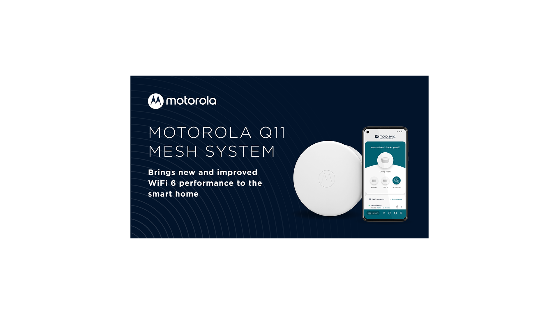 NewMediaWire | Motorola Q11 Mesh System Brings New and Improved WiFi 6 ...