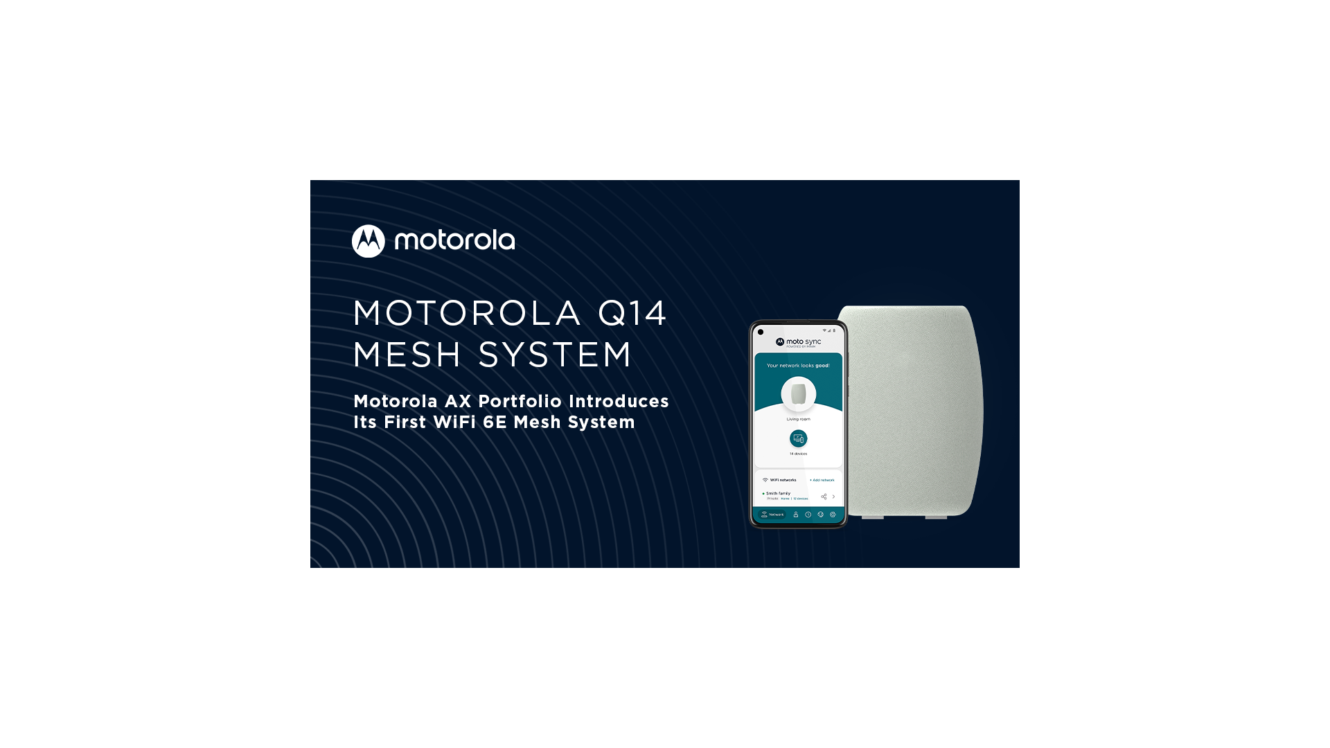 NewMediaWire | Introducing the First-Ever Motorola WiFi 6E Mesh System