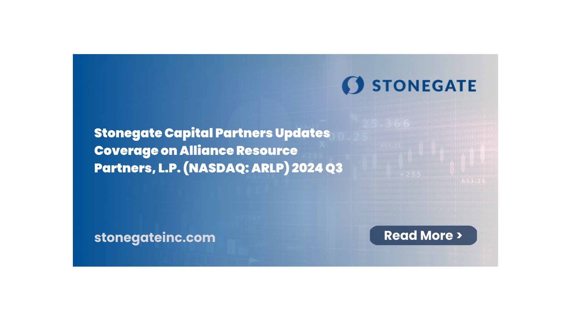 NewMediaWire | Stonegate Capital Partners Updates Coverage on Alliance ...