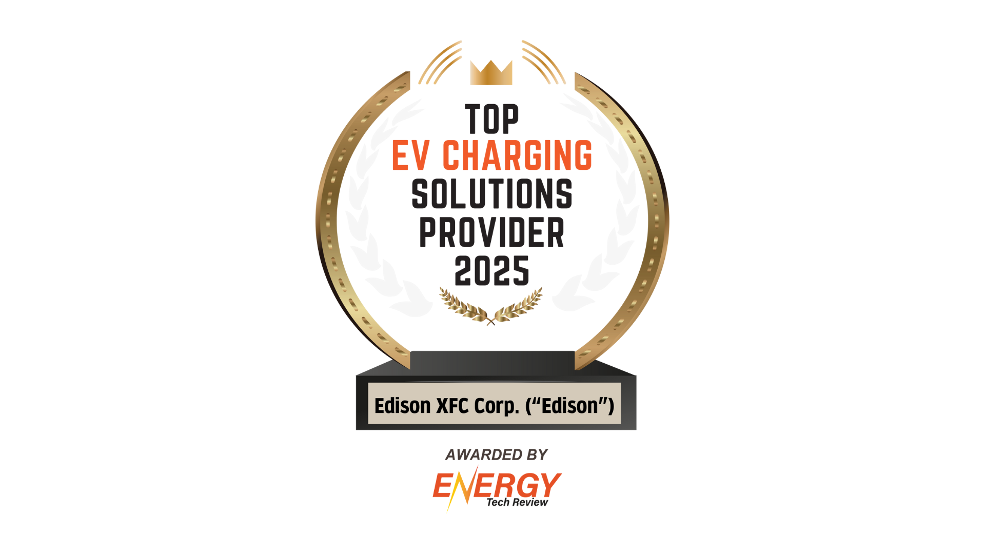 NewMediaWire | Edison XFC Recognized as a Top 10 EV Charging Solutions Provider