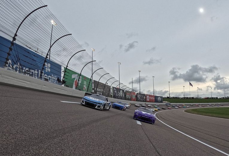Kc Speedway Gibbs, Sanchez Notch Historic Wins In Kansas Speedway