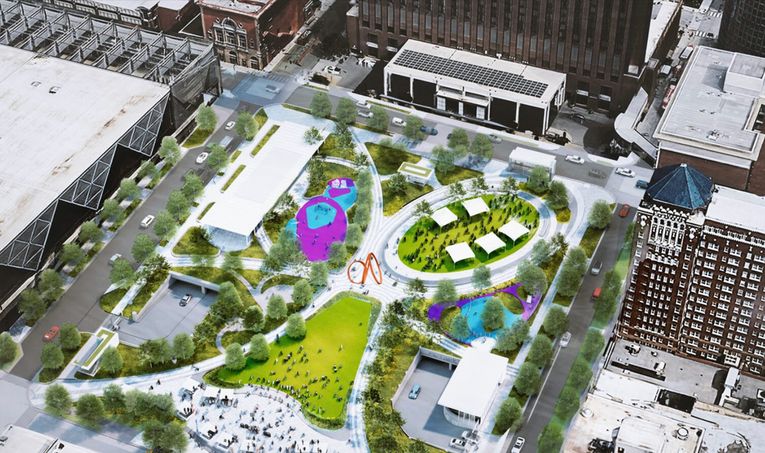 Reimagined Barney Allis Plaza will Bring New Outdoor Event Spaces to ...
