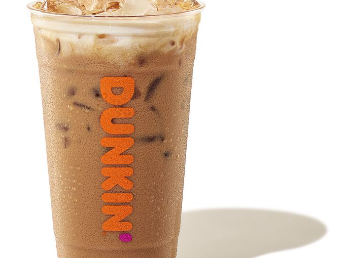 how to make dunkin donuts hazelnut iced coffee