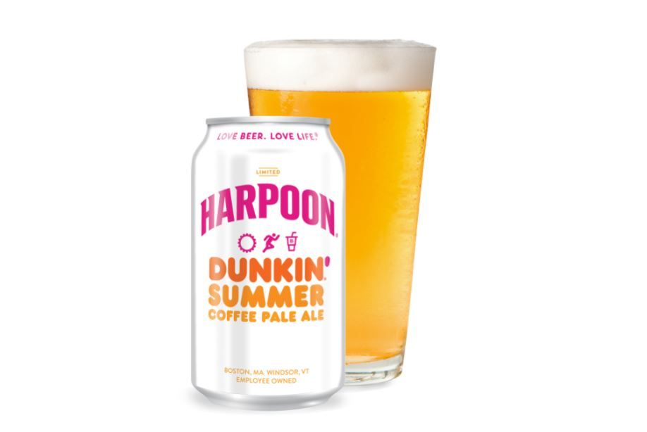 Celebrating National Beer Day with Harpoon Dunkin’ Summer Coffee Pale ...