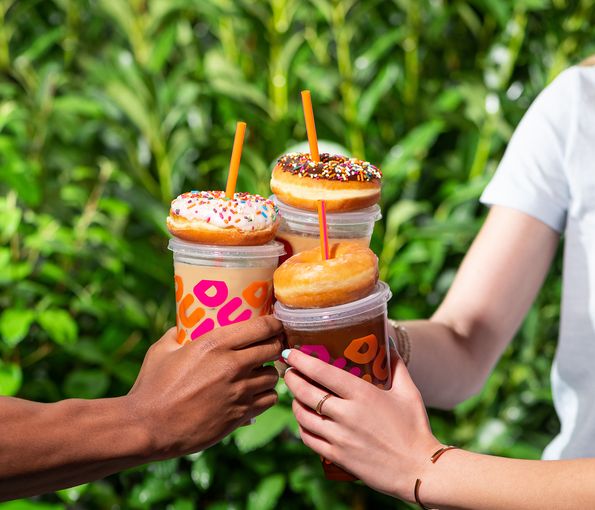 Donut and Coffee Cheers | Dunkin'