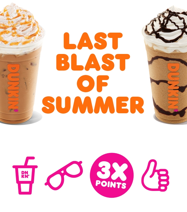 Celebrate the Last Blast of Summer With a Special Offer for DD Perks ...