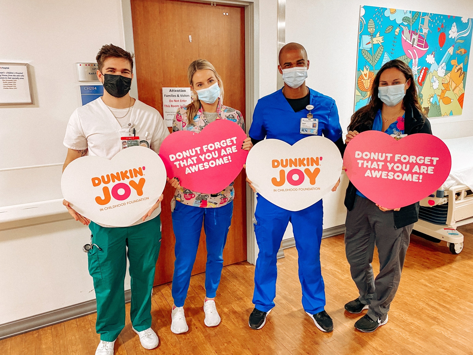 Dunkin’ Joy in Childhood Foundation Sprinkles Joy (And Donuts) to ...