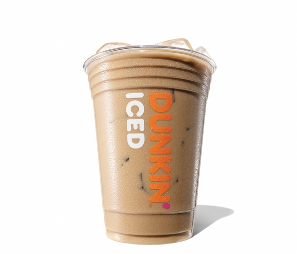 Iced White Hazelnut Bark Coffee | Dunkin'