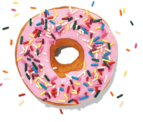 Dunkin' Stawberry Frosted with Sprinkles | Dunkin'