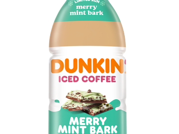Dunkin' Merry Mint Bark Iced Coffee | Dunkin'