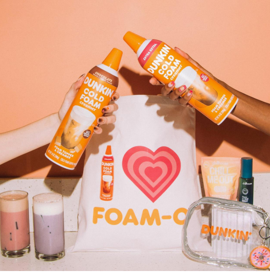 Sweet Swag! Dunkin' x Chillhouse FOAM-O Kit | Dunkin'