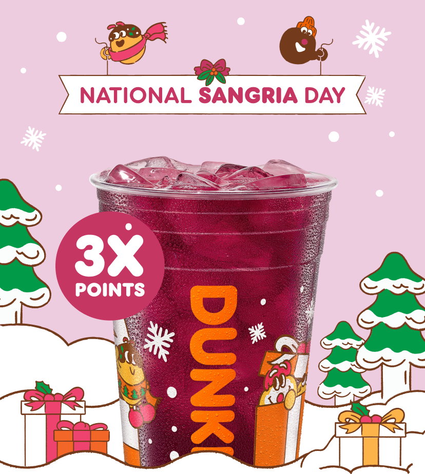 Cheers! Celebrate National Sangria Day with Dunkin’® | Dunkin'